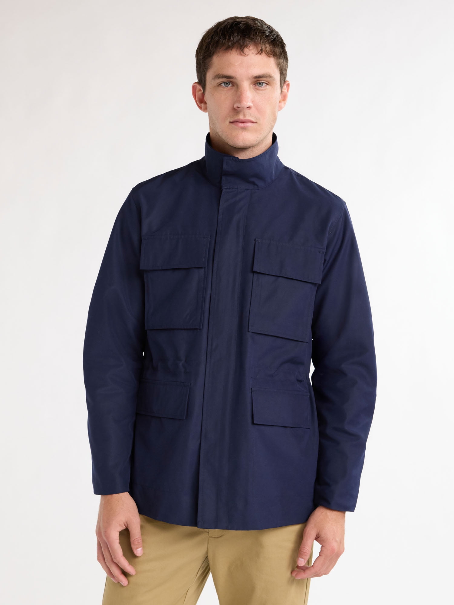Free Assembly Men’s Utility Jacket, Sizes XS-3XL - Walmart.com