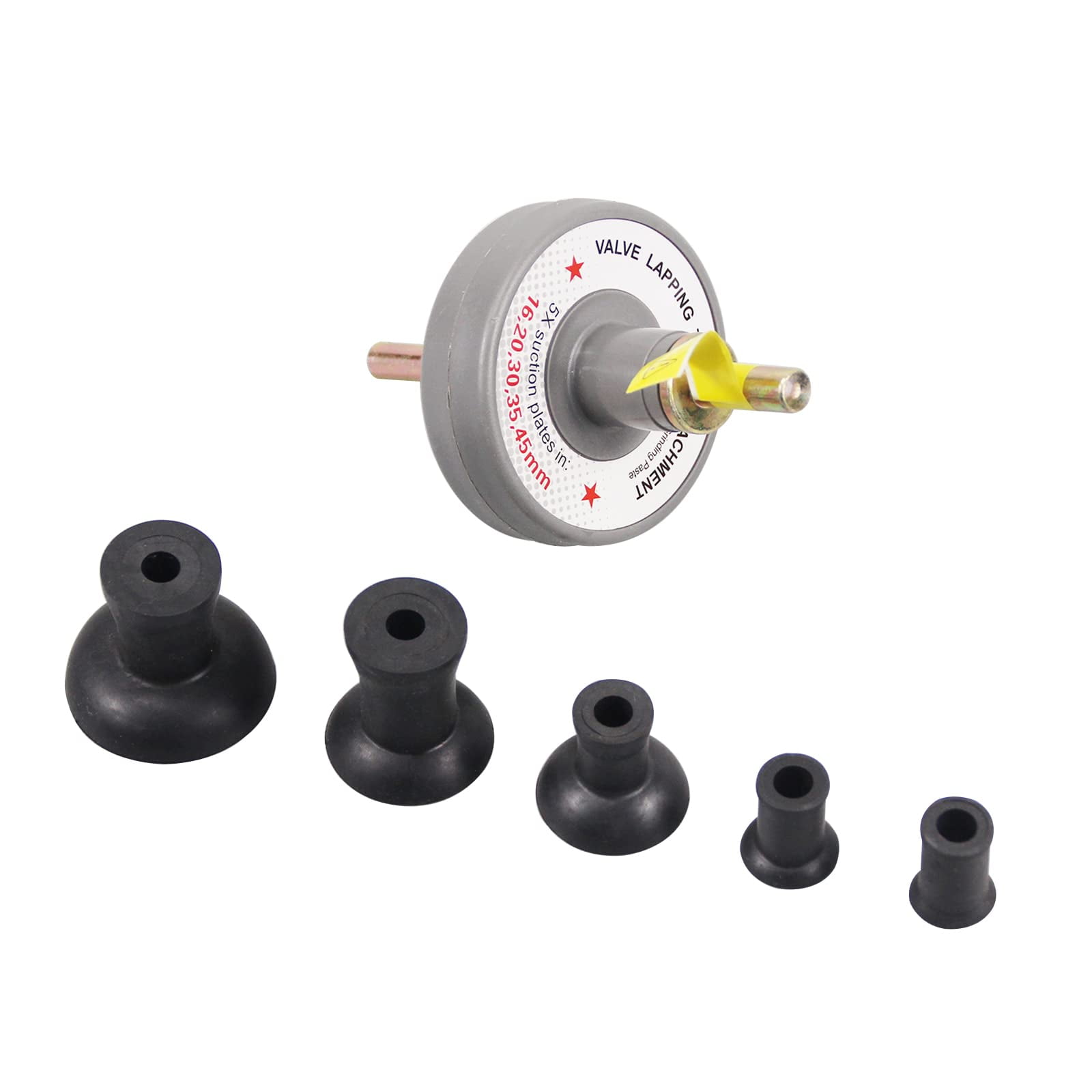 UTMALL Valve Lapping Tool Kit - Engine Valve Lapping Attachment Tool ...