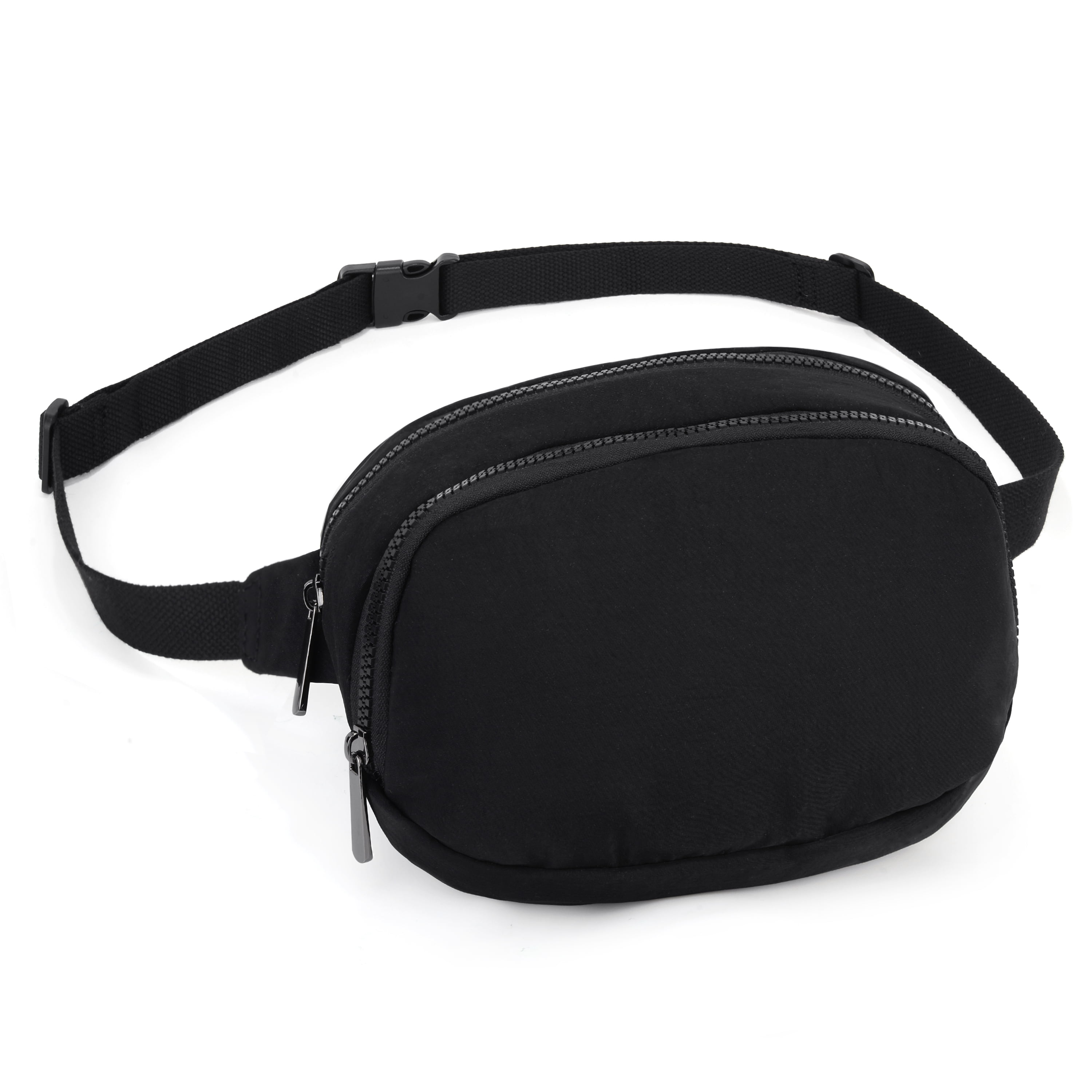 UTO Fanny Pack for Women Nylon Fashion Waist Bag Back Embroidered ...