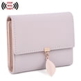 UTO Small Wallet for Women PU Leather RFID Blocking Card Holder Zipper ...