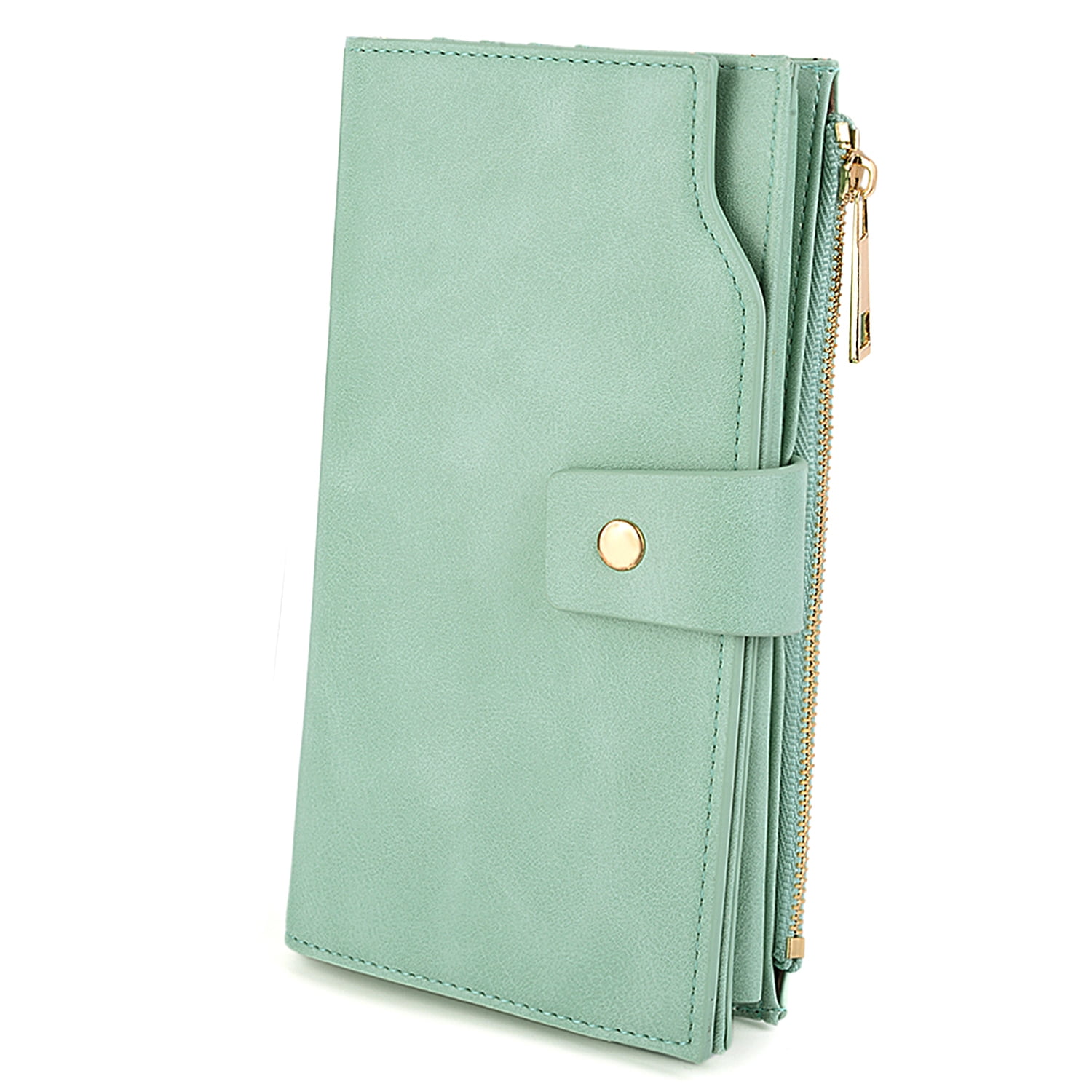 UTO Wallets for Women Vegan Leather RFID Blocking Trifold Purse Card ...