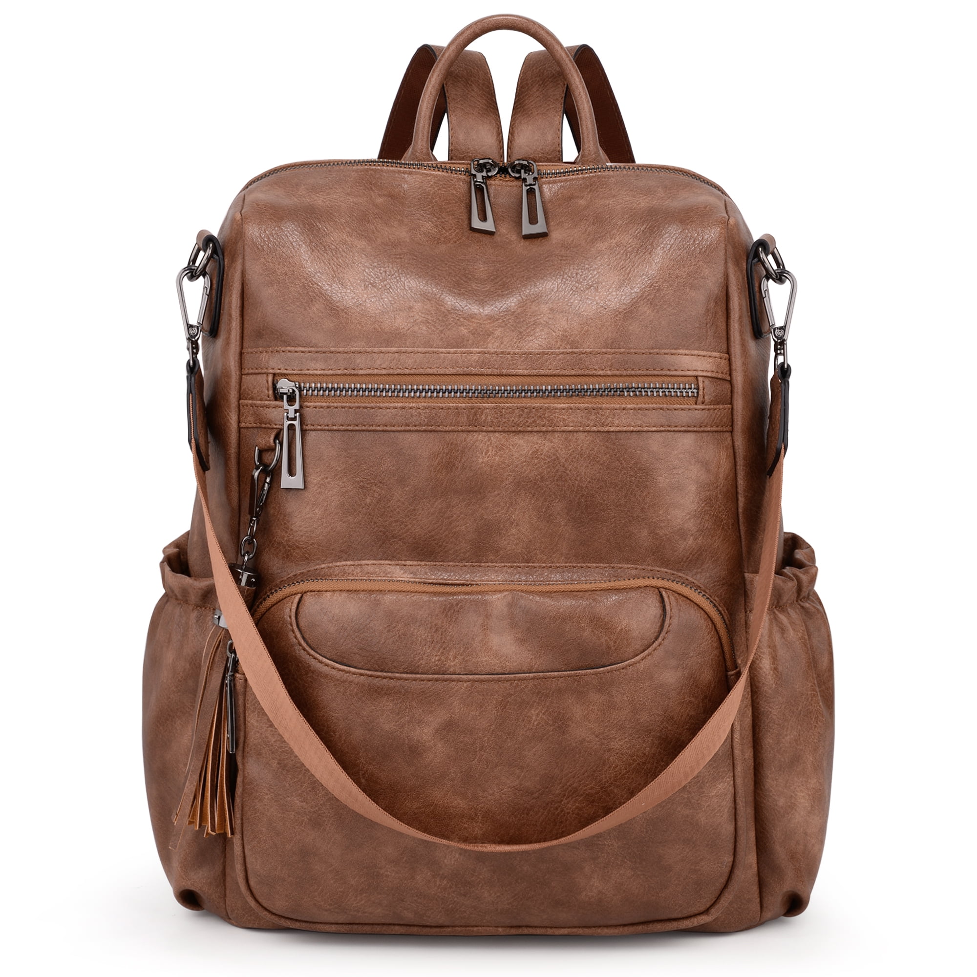 UTO Womens Backpack Purse Vegan Leather Travel Backpack Fashion ...