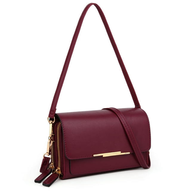 UTO Womens Small Crossbody Purses PU Leather Cellphone Bags Ladies Clutch Shoulder Handbags ...