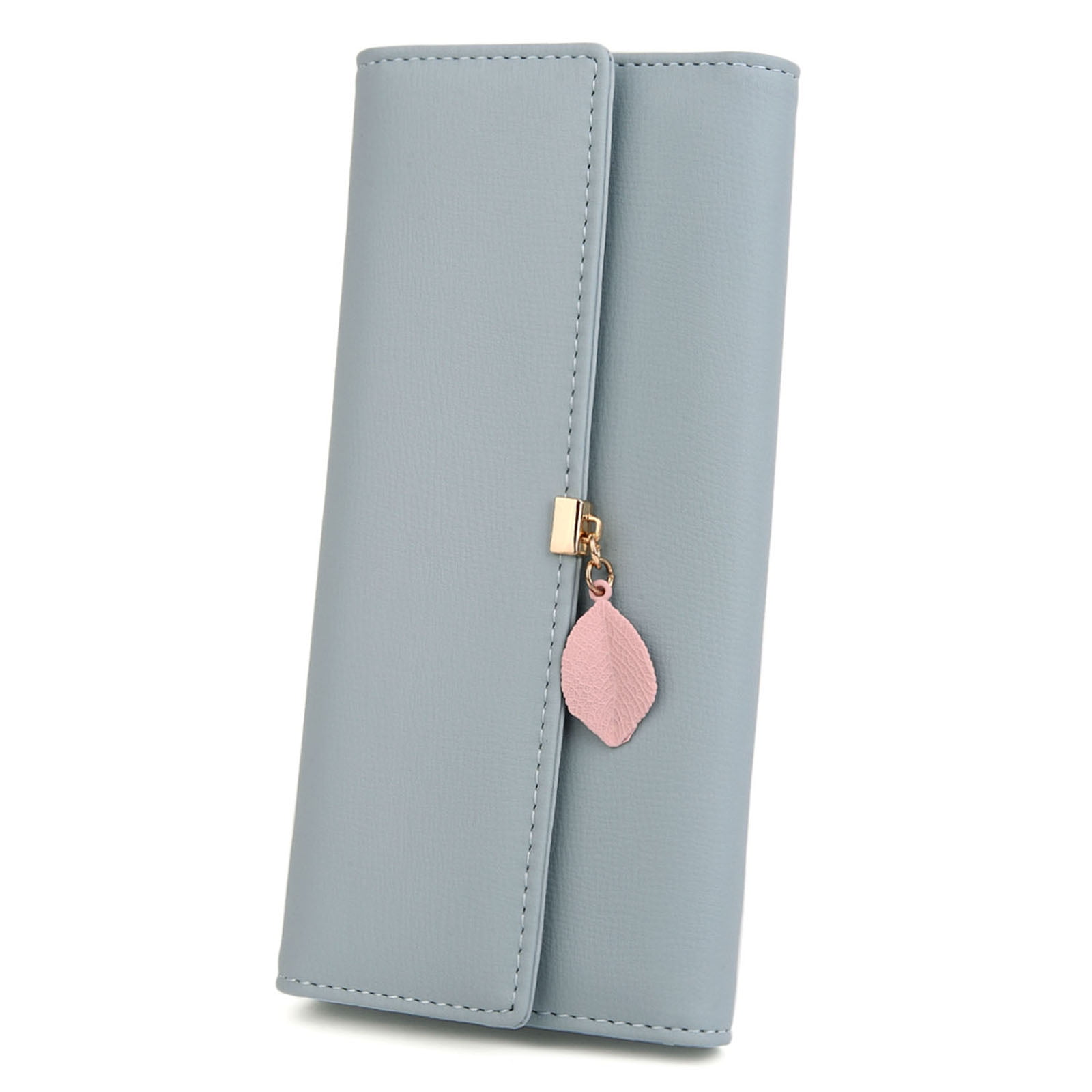 UTO Womens Wallet PU Leather RFID Blocking Card Holder Elegant Zipper ...