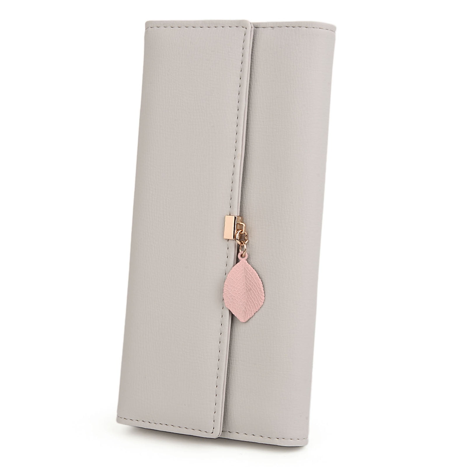 UTO Womens Wallet PU Leather RFID Blocking Card Holder Elegant Zipper ...