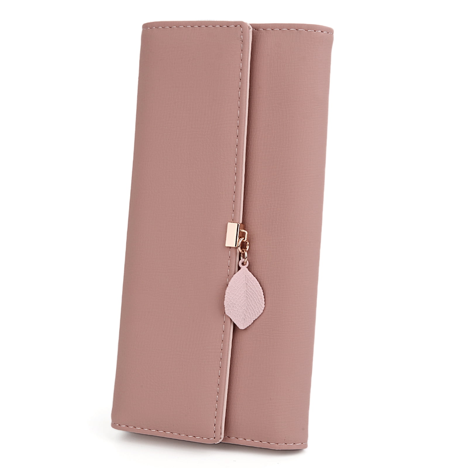 UTO Womens Wallet PU Leather RFID Blocking Card Holder Elegant Zipper ...