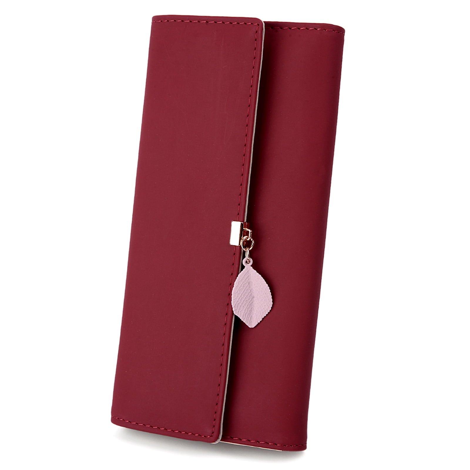UTO Womens Wallet PU Leather RFID Blocking Card Holder Elegant Zipper ...