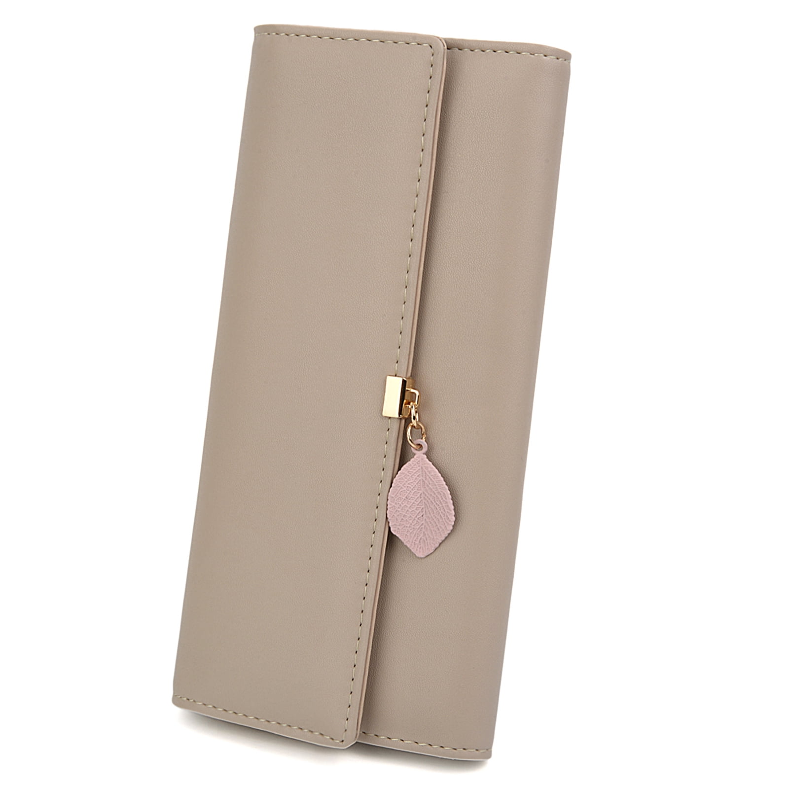 UTO Womens Wallet PU Leather RFID Blocking Card Holder Elegant Zipper ...