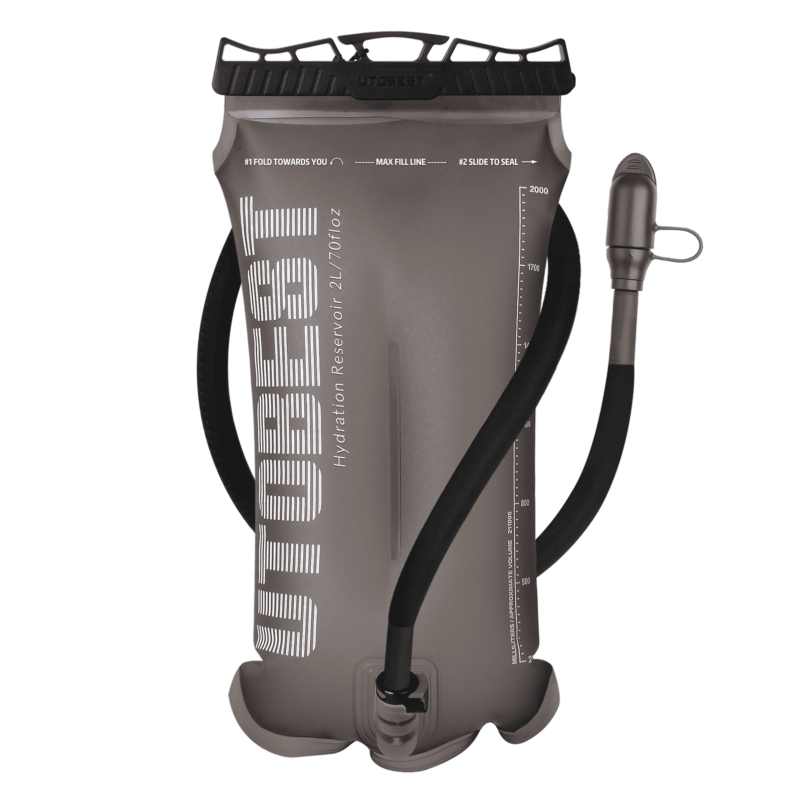UTOBEST 2L Hydration Bladder, TPU Water Reservoir, Leakproof Hydration ...