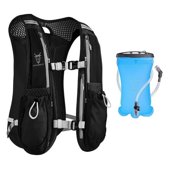 UTOBEST Running Backpack, Lightweight Hydration Vest 5L with 1.5L Water ...