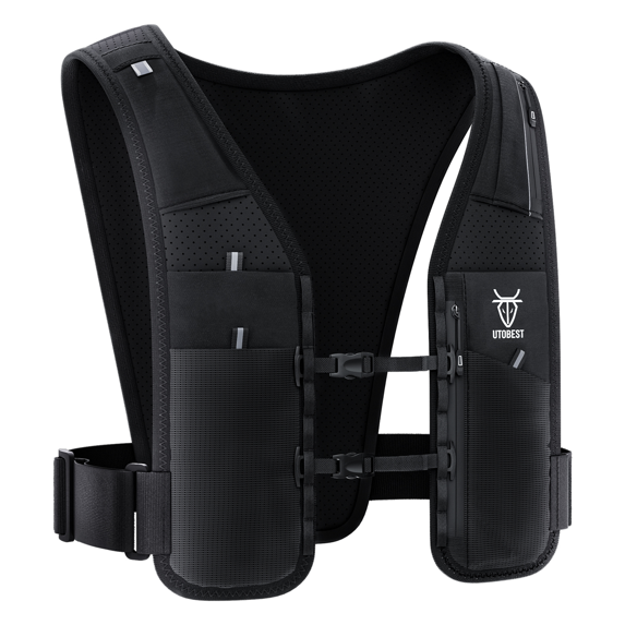 UTOBEST UTR113 Reflective Running Vest Hydration Pack Adjustable Phone ...