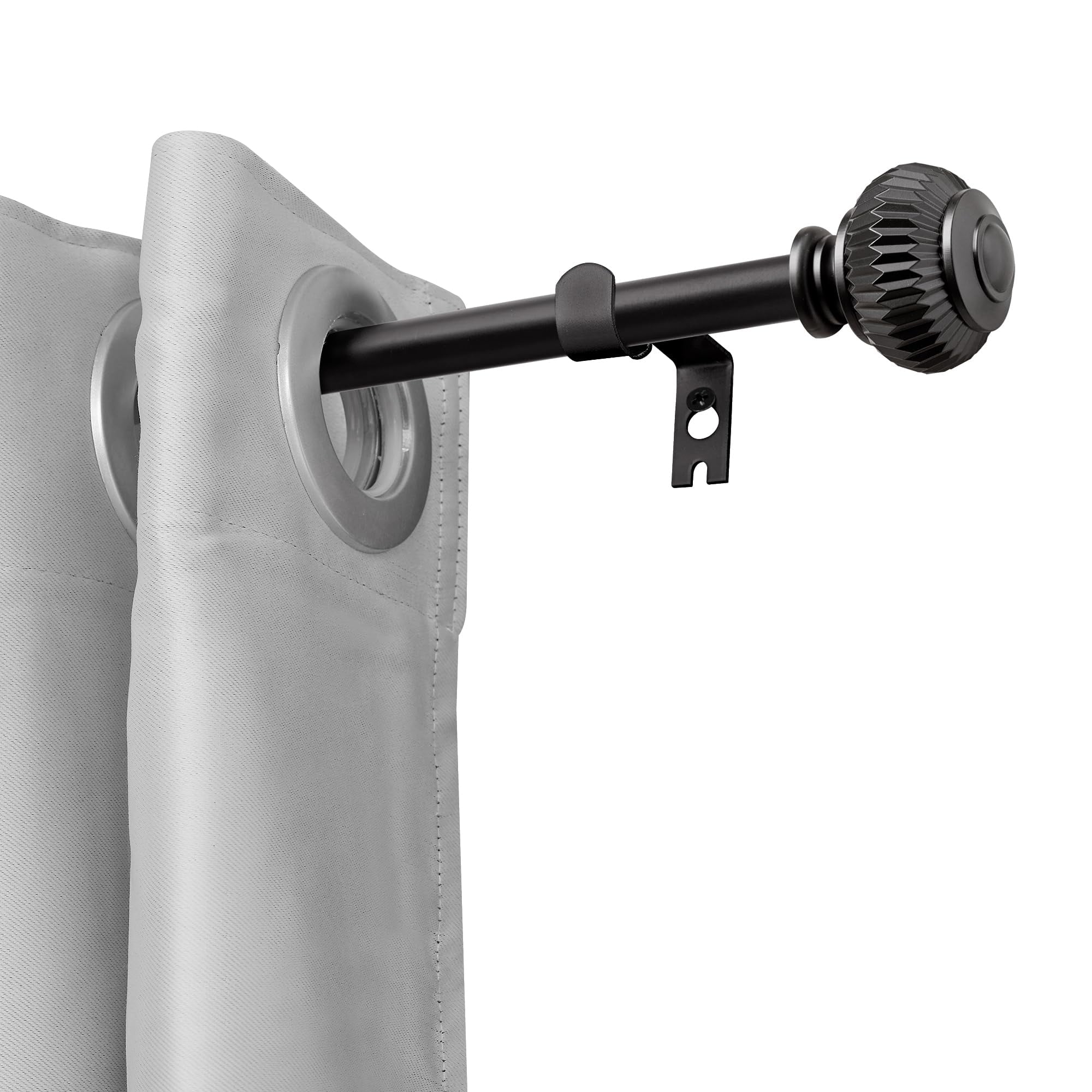 UTOPIA ALLEY Wall Mounted 3/4 Inch Curtain Rod - Curtain Rods For ...