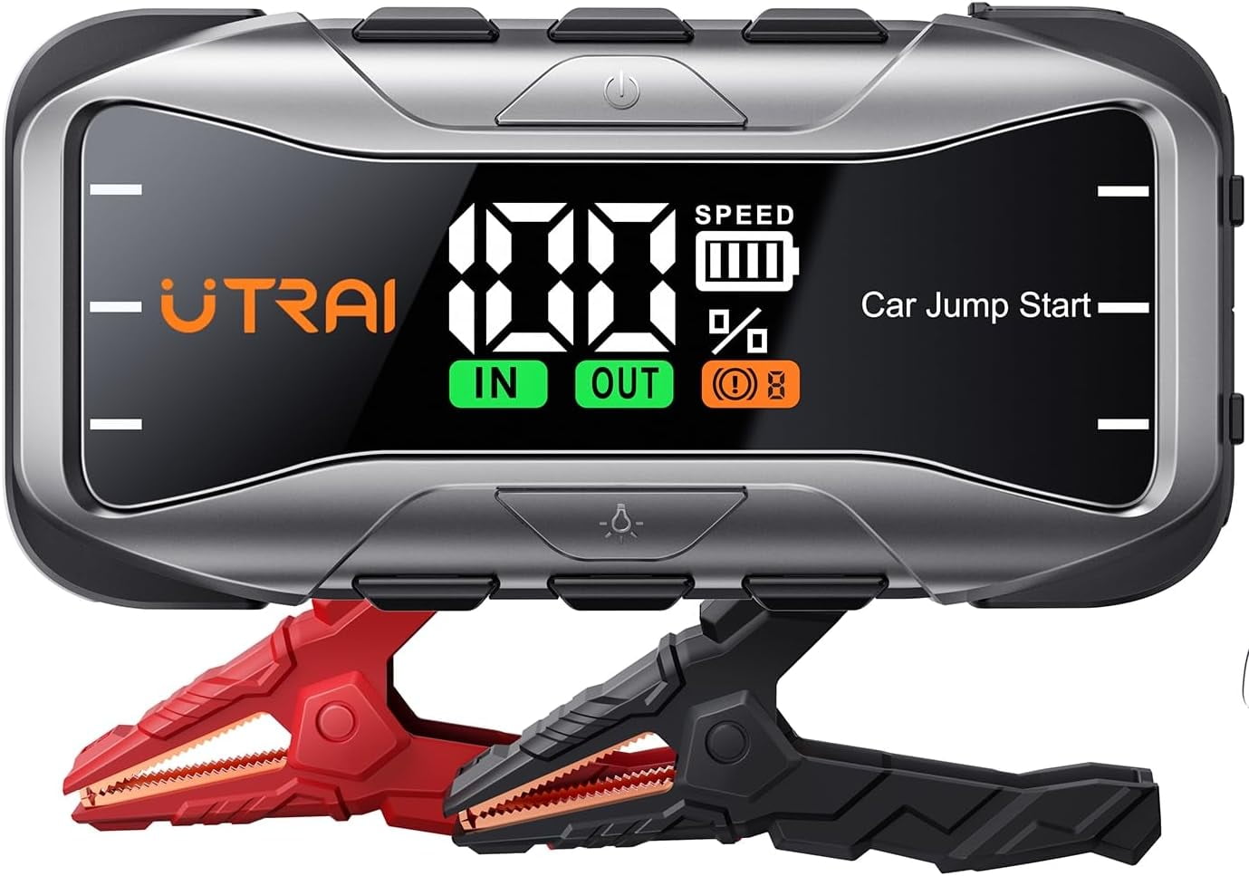 UTRAI Jump Starter Battery Pack with 6000A Peak Current 12V Portable ...