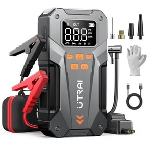 CAT Jump Starter with Air Compressor and Inverter, 1750 Peak Amps, 120 ...