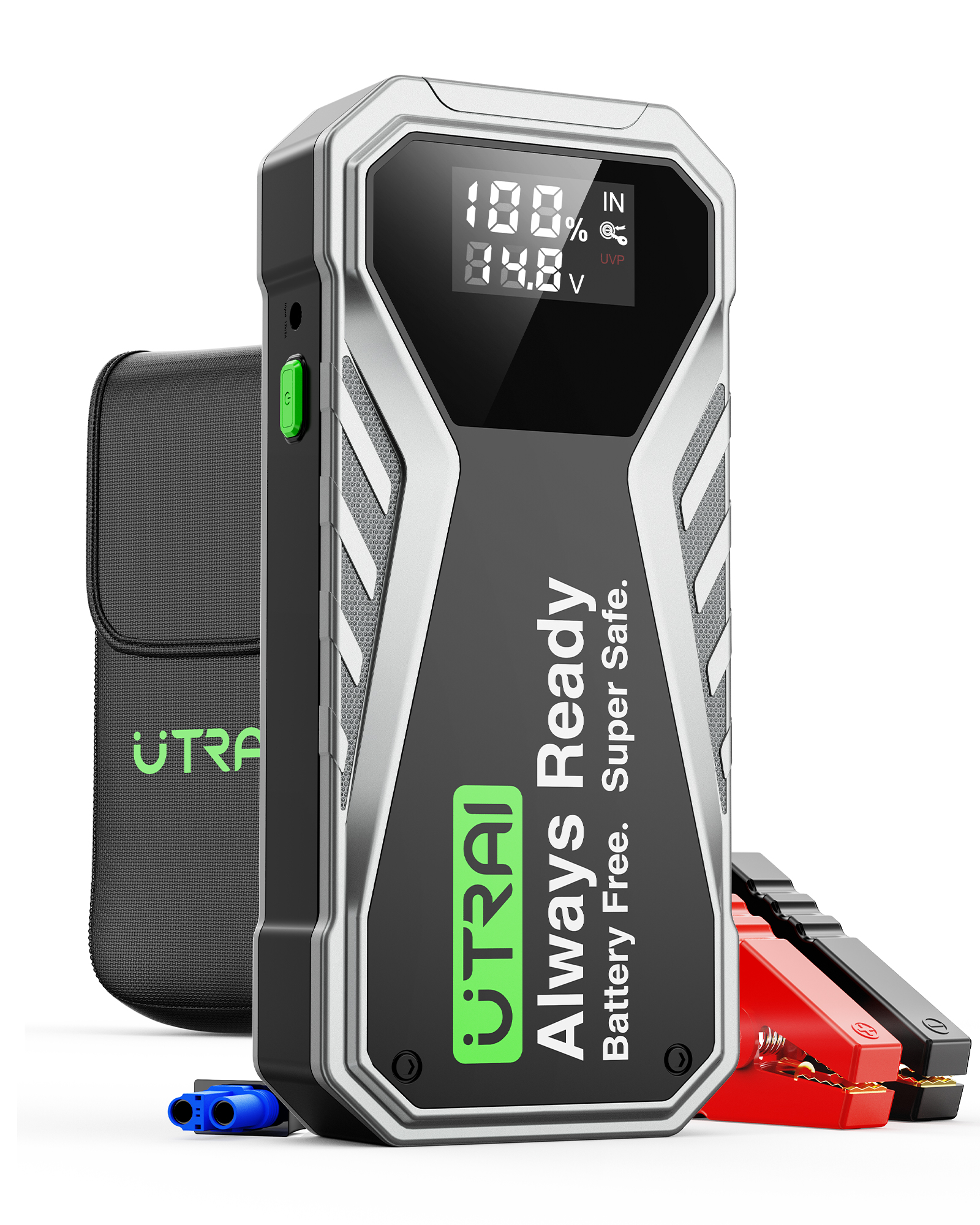 UTRAI X1 Super Capacitor Car Jump Starter, Battery Less Quick Charge ...