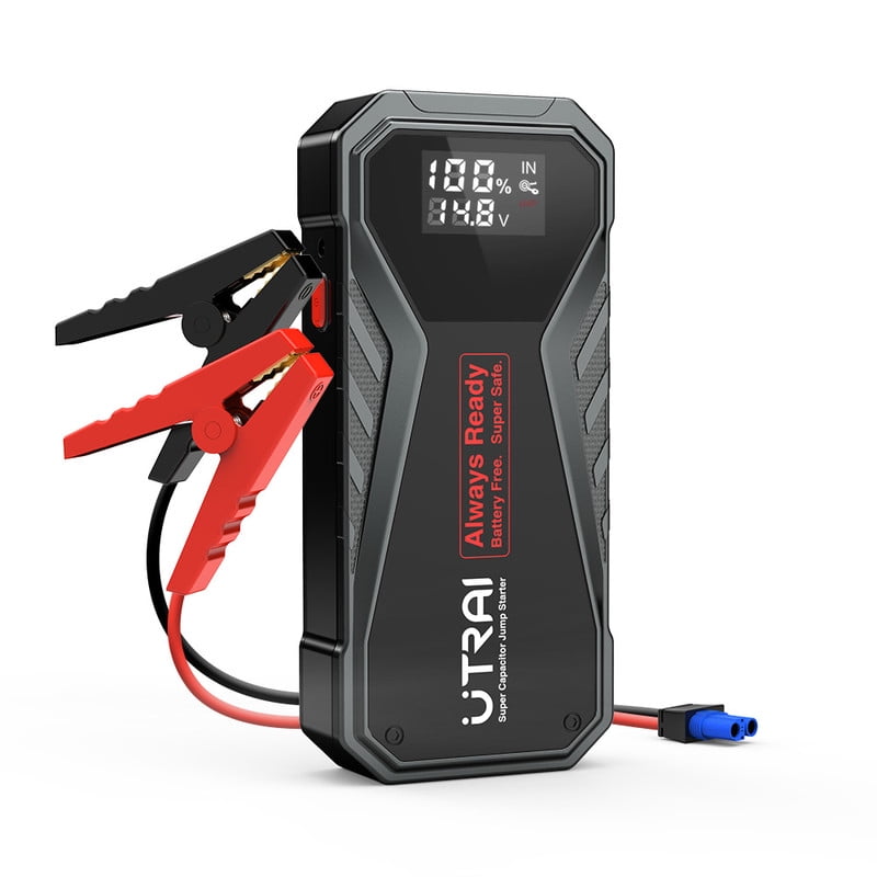 UTRAI X1 Super Capacitor Car Jump Starter, Battery Less Quick Charge ...
