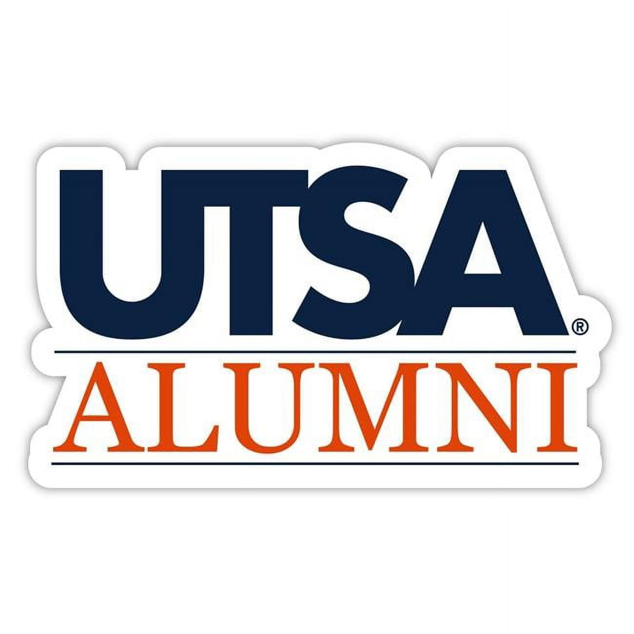 UTSA Road Runners 4 in. Laser Cut Alumni Vinyl Decal Sticker - Pack of ...