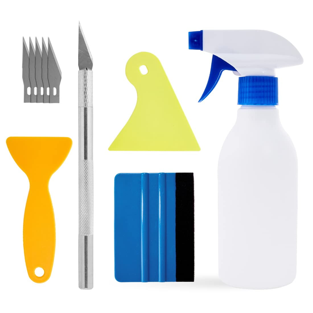 UTSAUTO Window Tint Kit Wallpaper Smoothing Tool Car Vinyl Wrap Felt ...