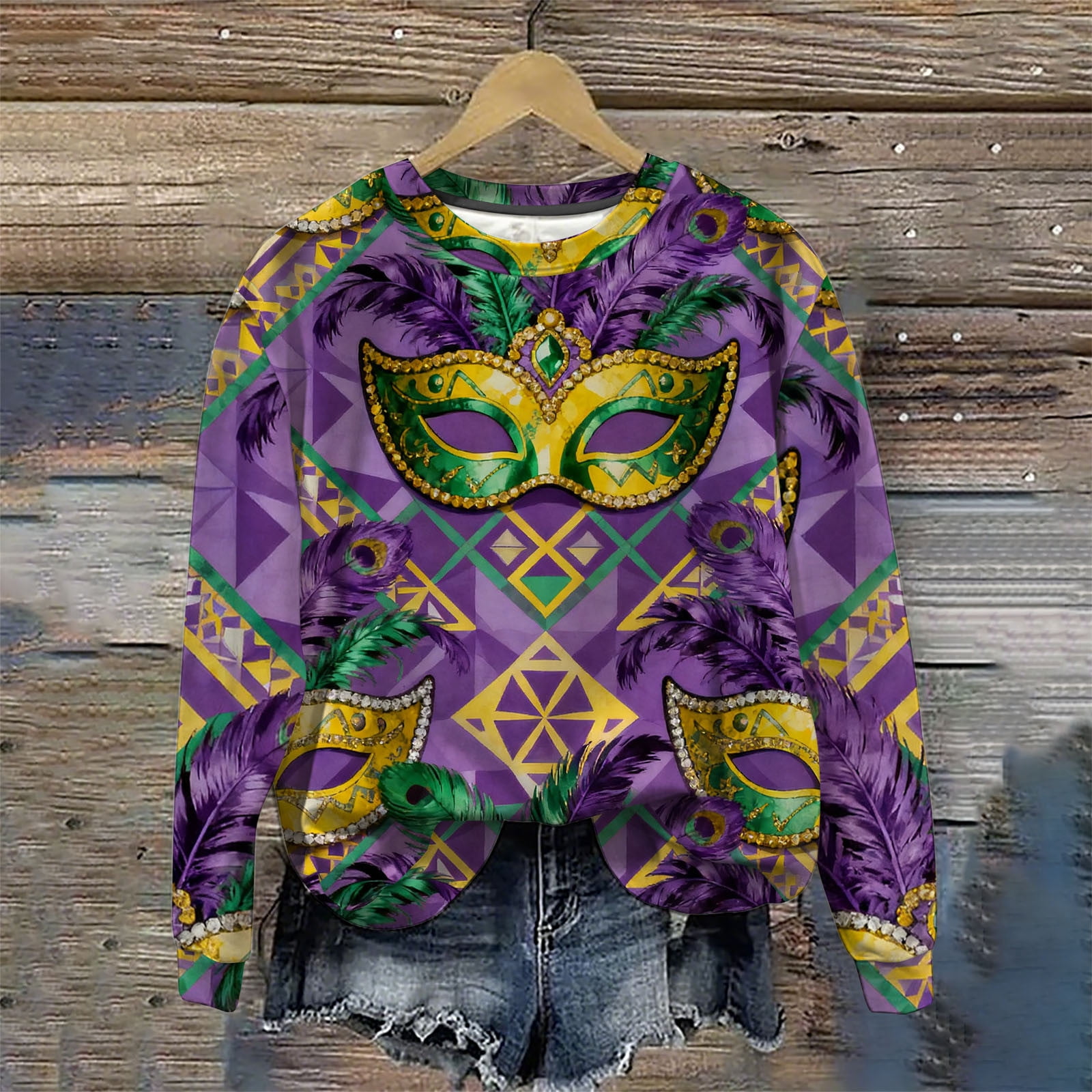 UTSJKR 2026 Outfit for Women,2026 Sweatshirts for Women,Carnival Print ...