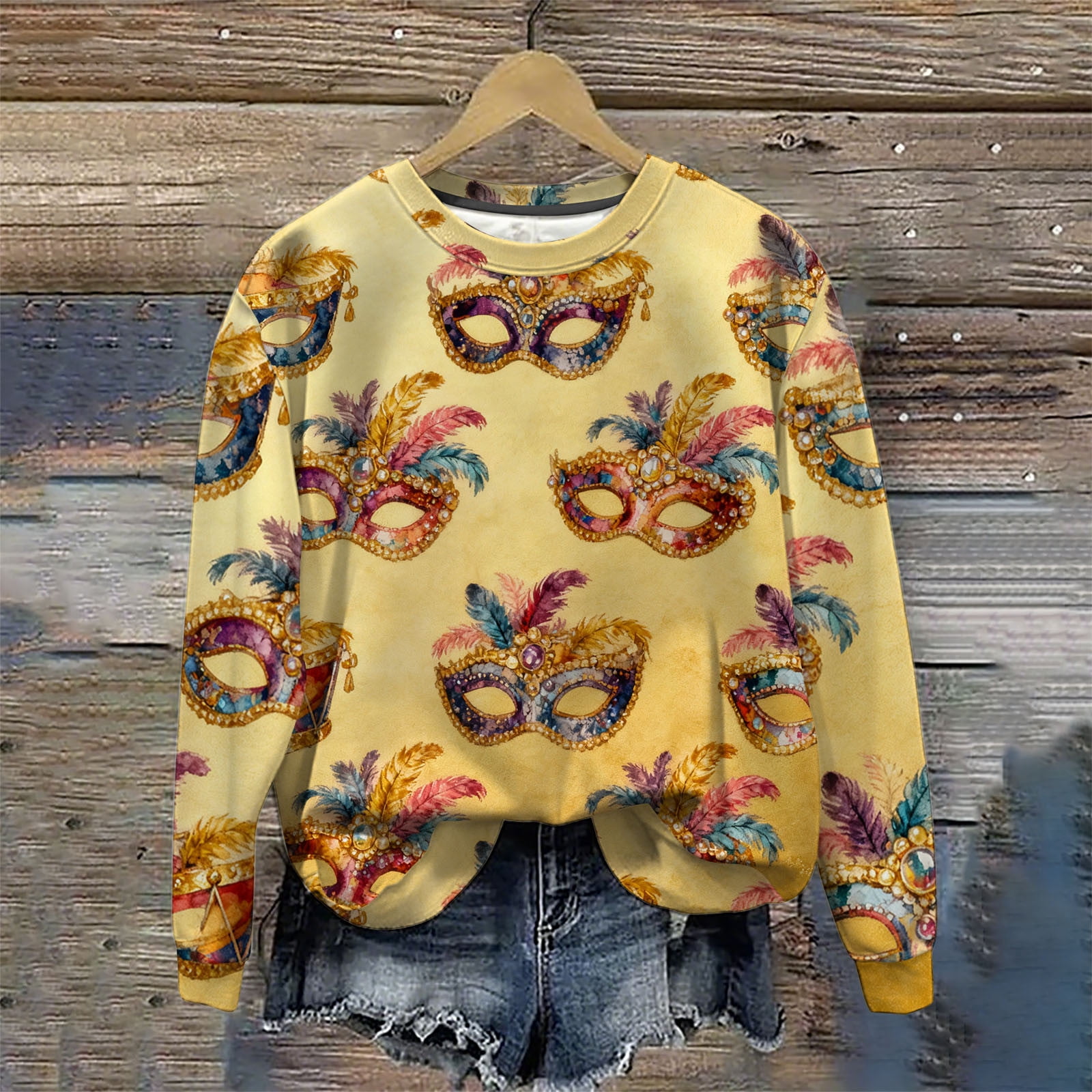 UTSJKR 2026 Outfit for Women,2026 Sweatshirts for Women,Carnival Print ...