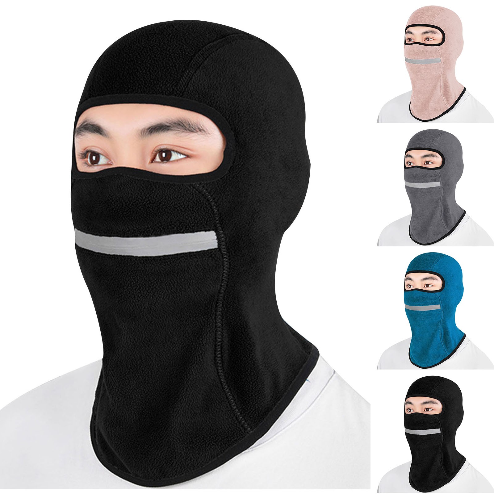 UTSJKR Full Face Balaclava Mask for Outdoor Activities Men Women Hood ...