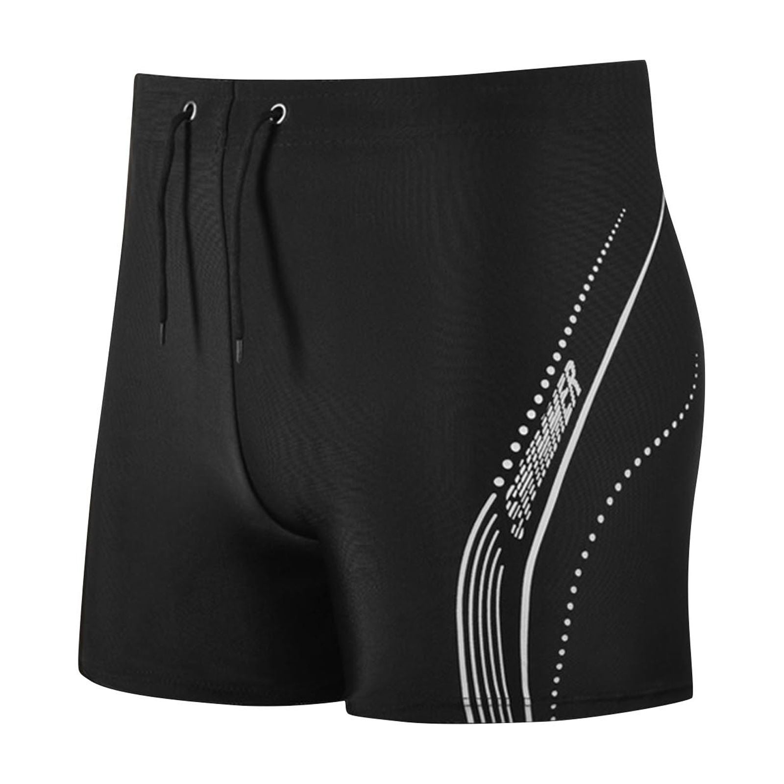 UTSJKR Men's Athletic Swim Jammers Quick Dry Square Leg Swimsuit for ...