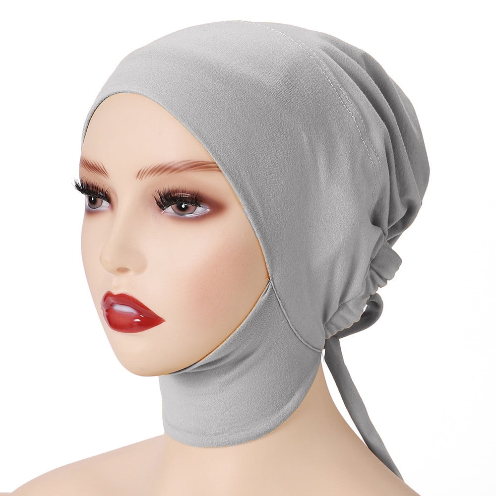 UTSJKR Muslim Turbans for Women Underscarf Hijab Cap Muslim Turbans for ...