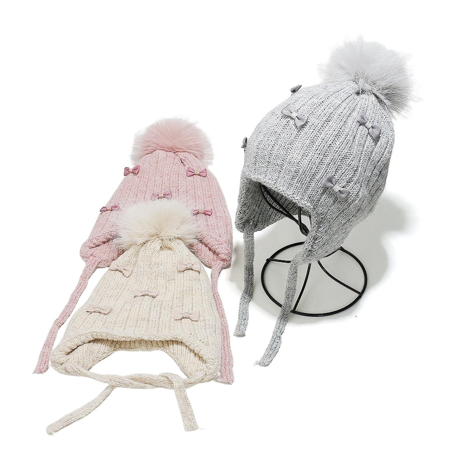 UTSJKR Winter Hats for Women Knit Beanie Soft Warm Fleece Lined Long ...