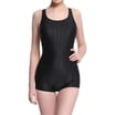 UTSJKR Women's One Piece Swimsuit Plunge Neckline Cutout Criss Cross ...