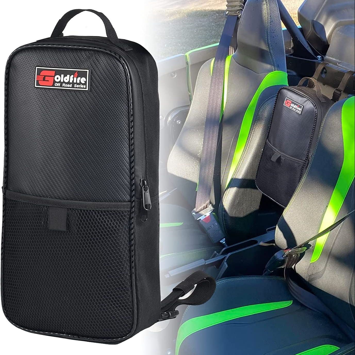 UTV Center Storage Bag High Density Water Resistant Fabric Bags Fits ...