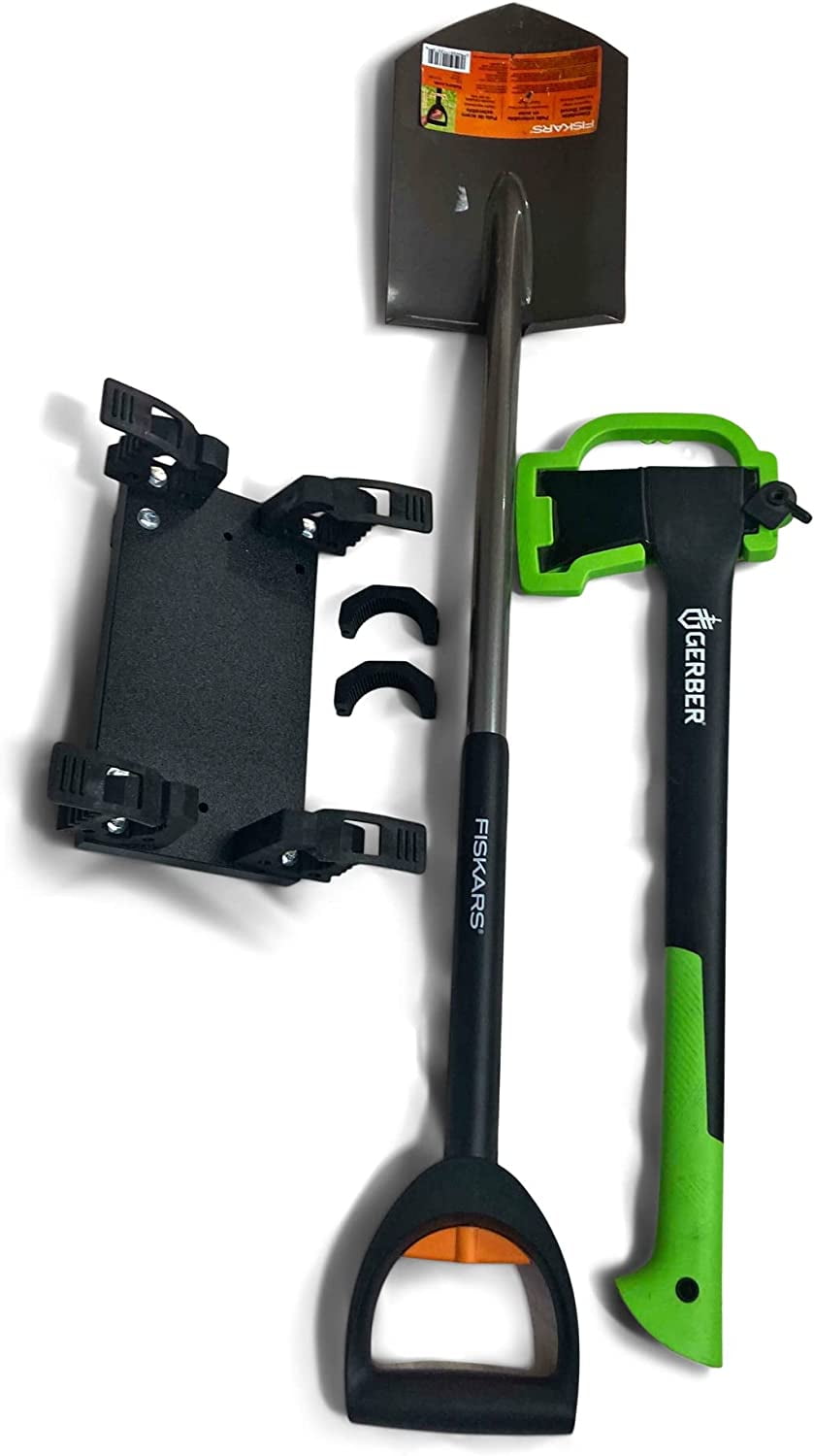 UTV Dual Tool Roll Bar Shovel and Axe Roll Bar Kit RCM-3018-2 - Walmart.com