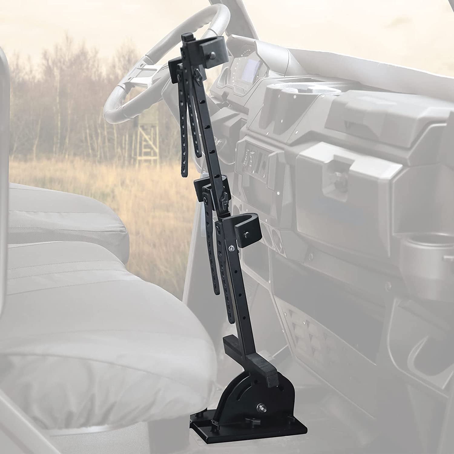 UTV Tool Holder Floor Mount Vertical Tool Mount Compatible with Polaris ...