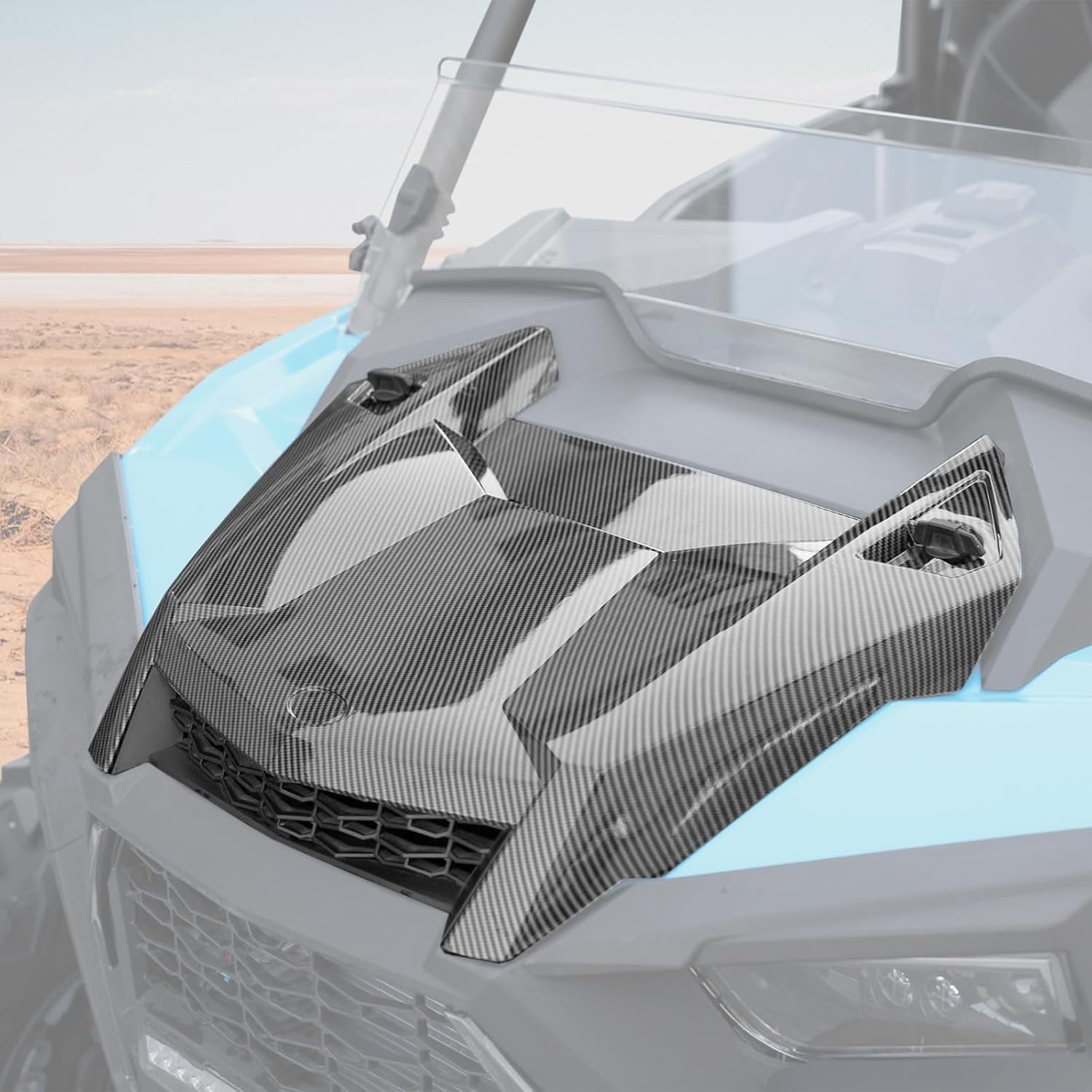 A & UTV PRO Carbon Fiber Turbo Hood Scoop for Polaris RZR XP 1000/ XP 4 ...