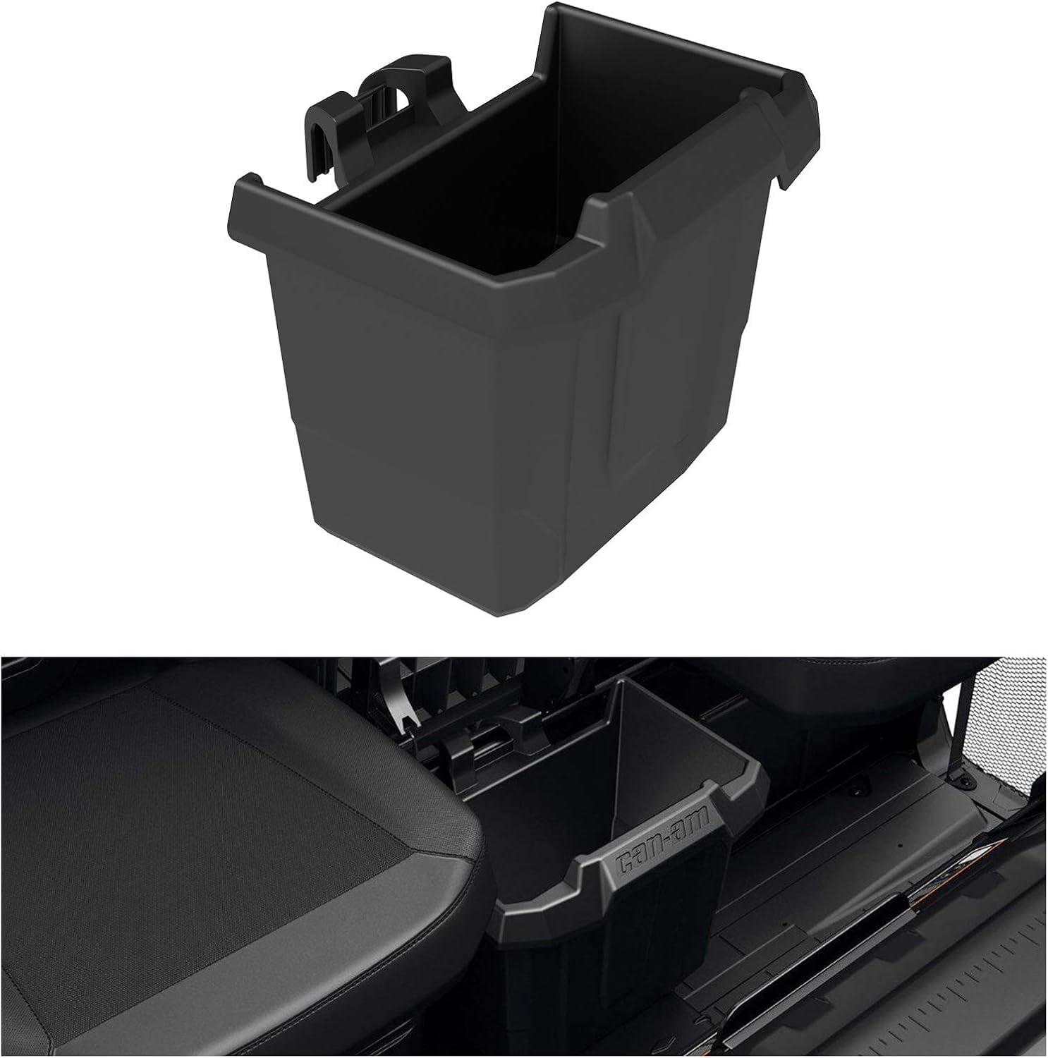 A & UTV PRO Defender Center Under Seat Storage Box, Removable Underseat ...