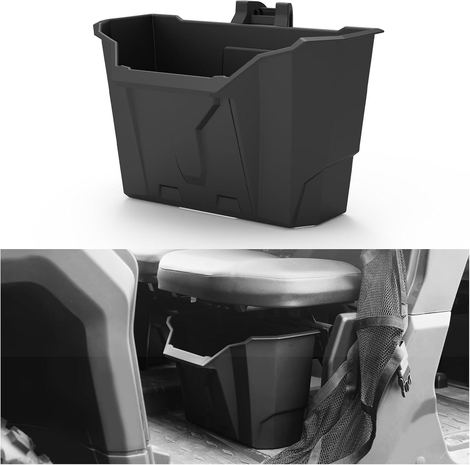 A & UTV PRO Driver Under Seat Storage Box for 2016-2025 Can Am Defender ...