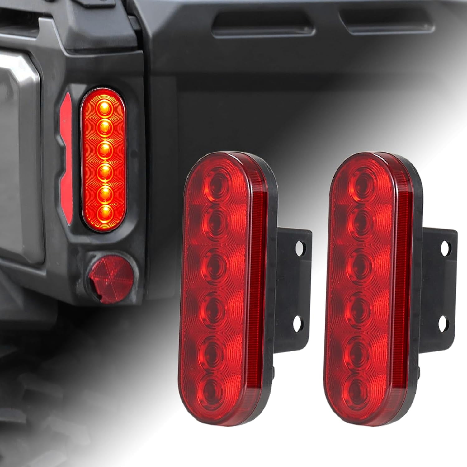 A & UTV PRO LED Tail Light for Can Am Defender/Defender MAX HD5 HD8 ...