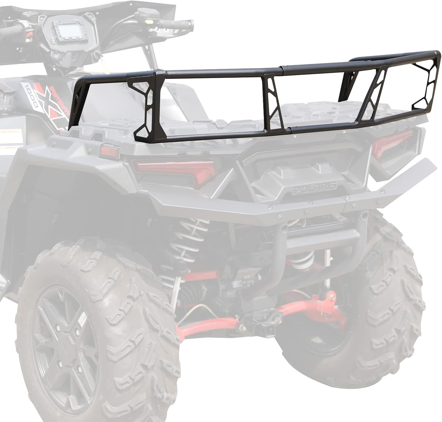 A & UTV PRO Rear Rack Extender 7" Compatible with Polaris Sportsman XP ...