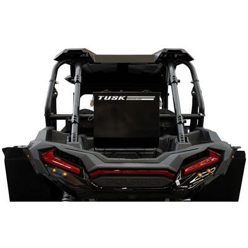UTV Quick Release Cargo System- Bed Mounted Large Box Black Compatible ...