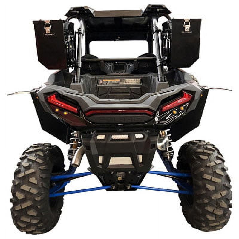 UTV Quick Release Cargo System - Cage Mounted Left & Right Pair Black ...