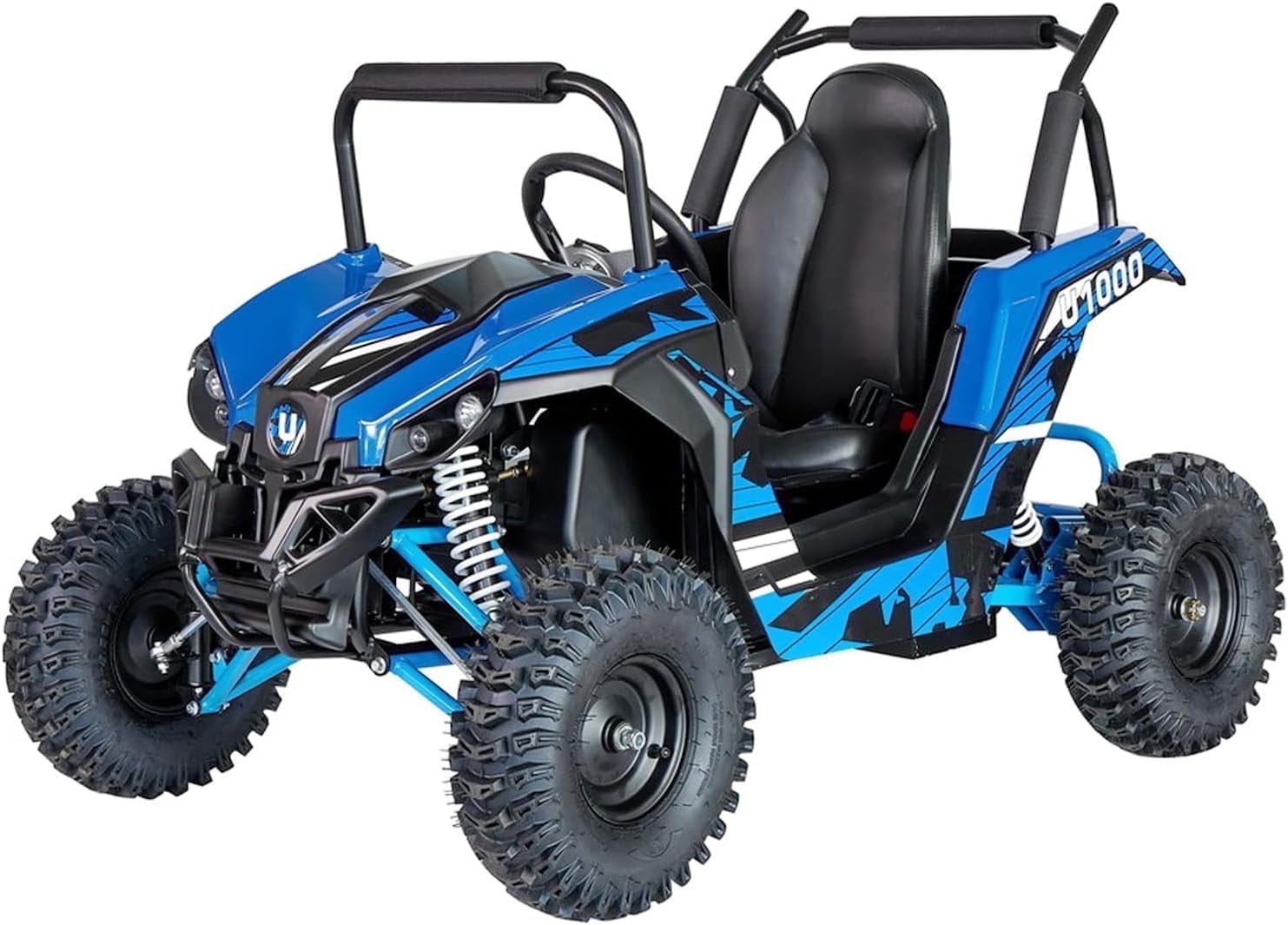UTV Ride on Car (Large), 48V Shock Absorber Electric Vehicles with Disk ...