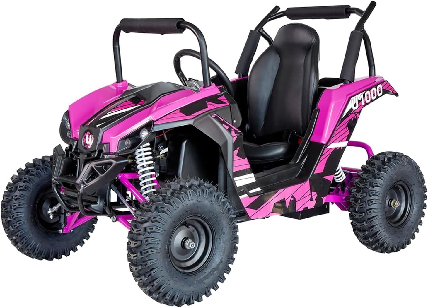 UTV Ride on Car (Large), 48V Shock Absorber Electric Vehicles with Disk ...