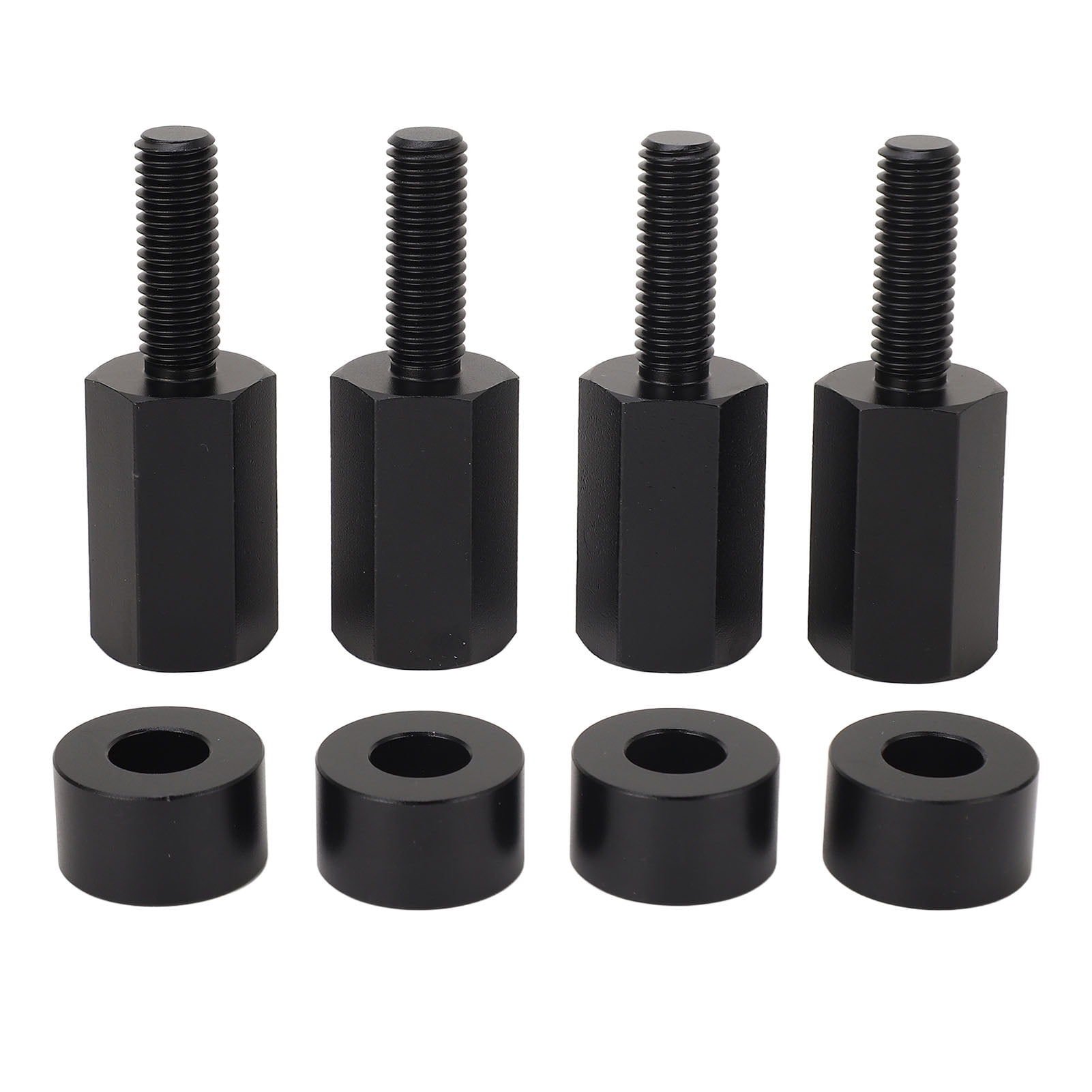 UTV Seat Riser Adjustable Black Lift Up Seat Rising Mounts Kit with 4 ...