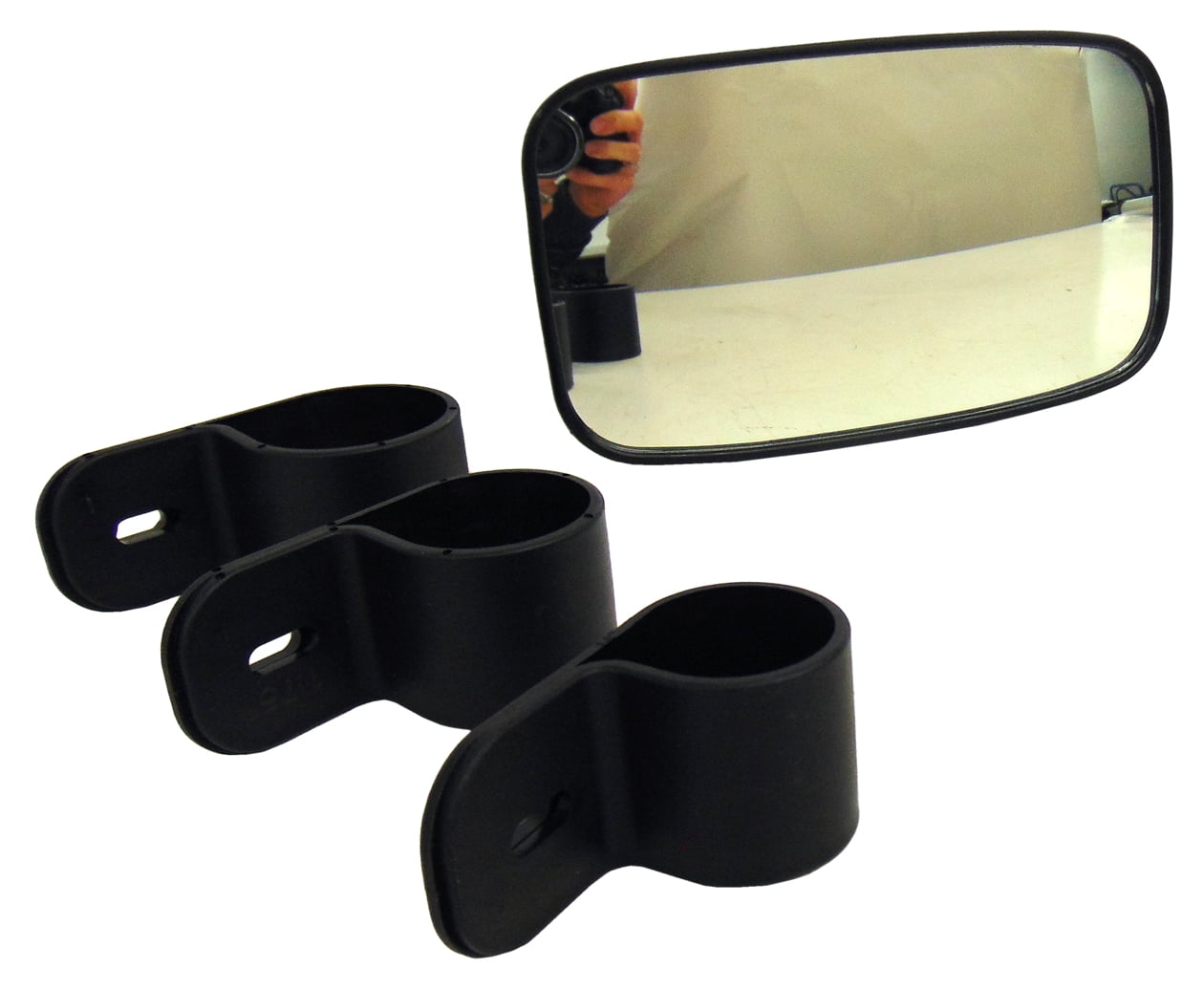 UTV Side x Side Rear View Mirror 4.5x8 Fits John Deere Gator 620i 825 ...