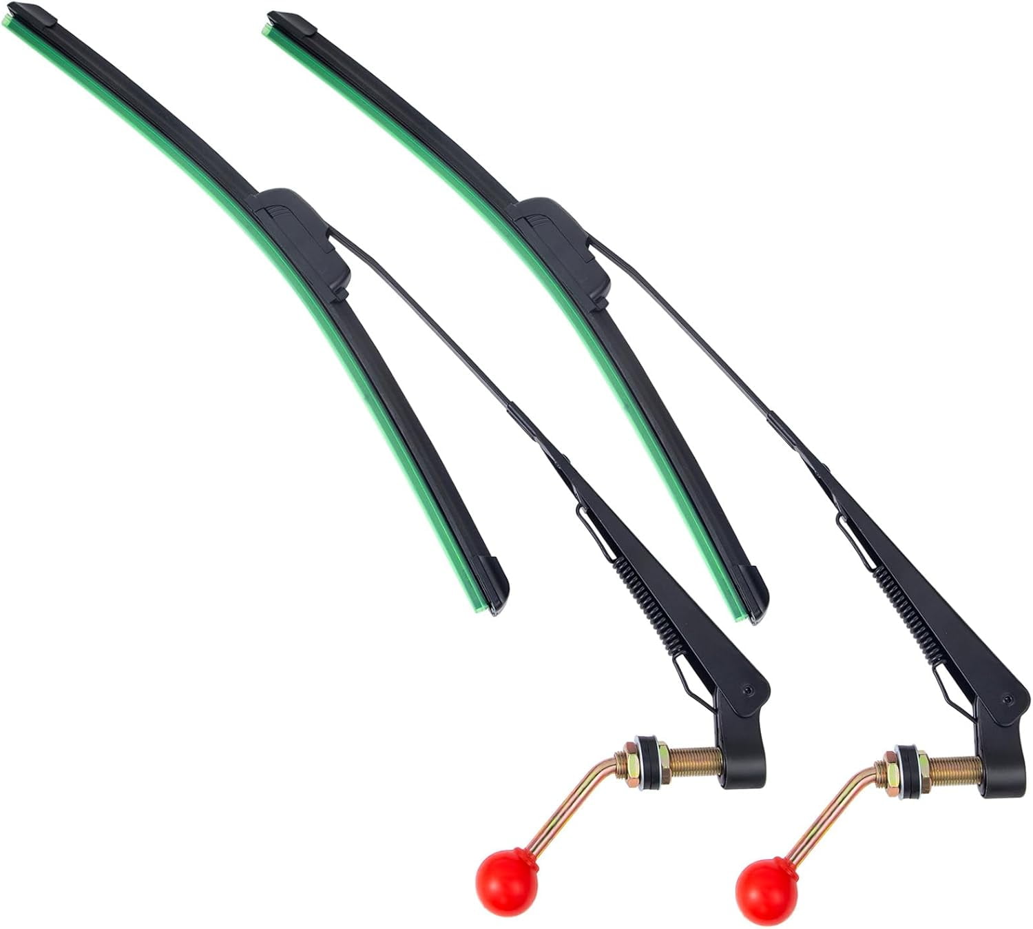 UTV Wiper Kit Hand Operated Manual Windshield Wiper Kit Compatible with ...