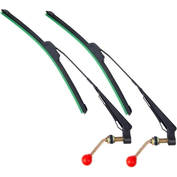 UTV Wiper Kit Hand Operated Manual Windshield Wiper Kit Compatible with ...