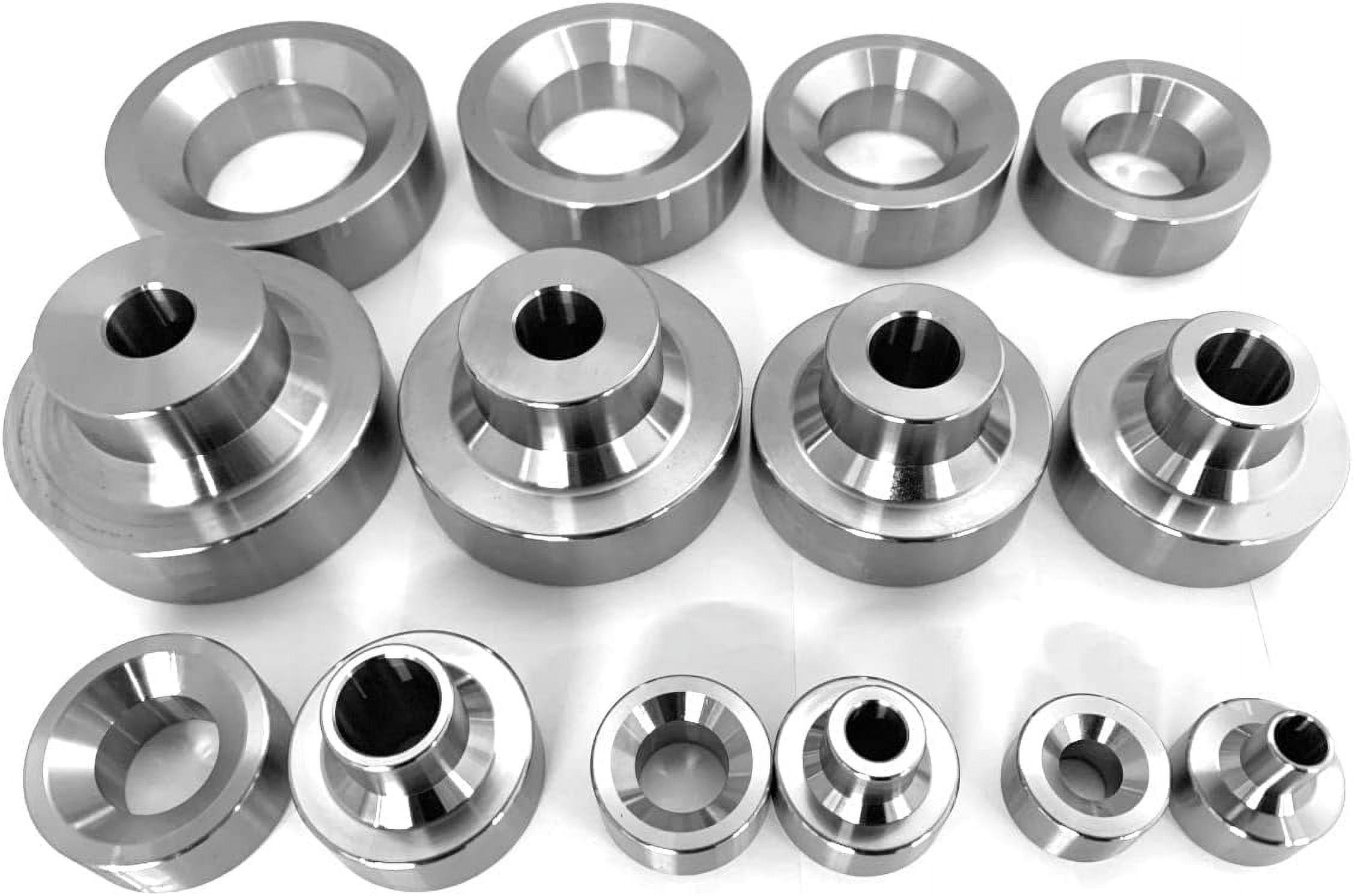 UTVDISTRIBUTION Dimple Die Set Sizes 1/2"-3/4"-1"-1 1/4" 1 1/12" 1 3/4 ...
