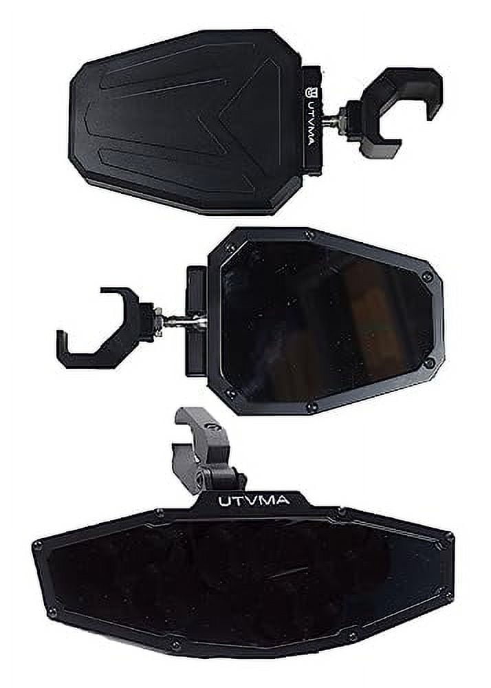 UTVMA Aluminum Side View Mirrors For all UTV/Side by Sides | Adjustable ...