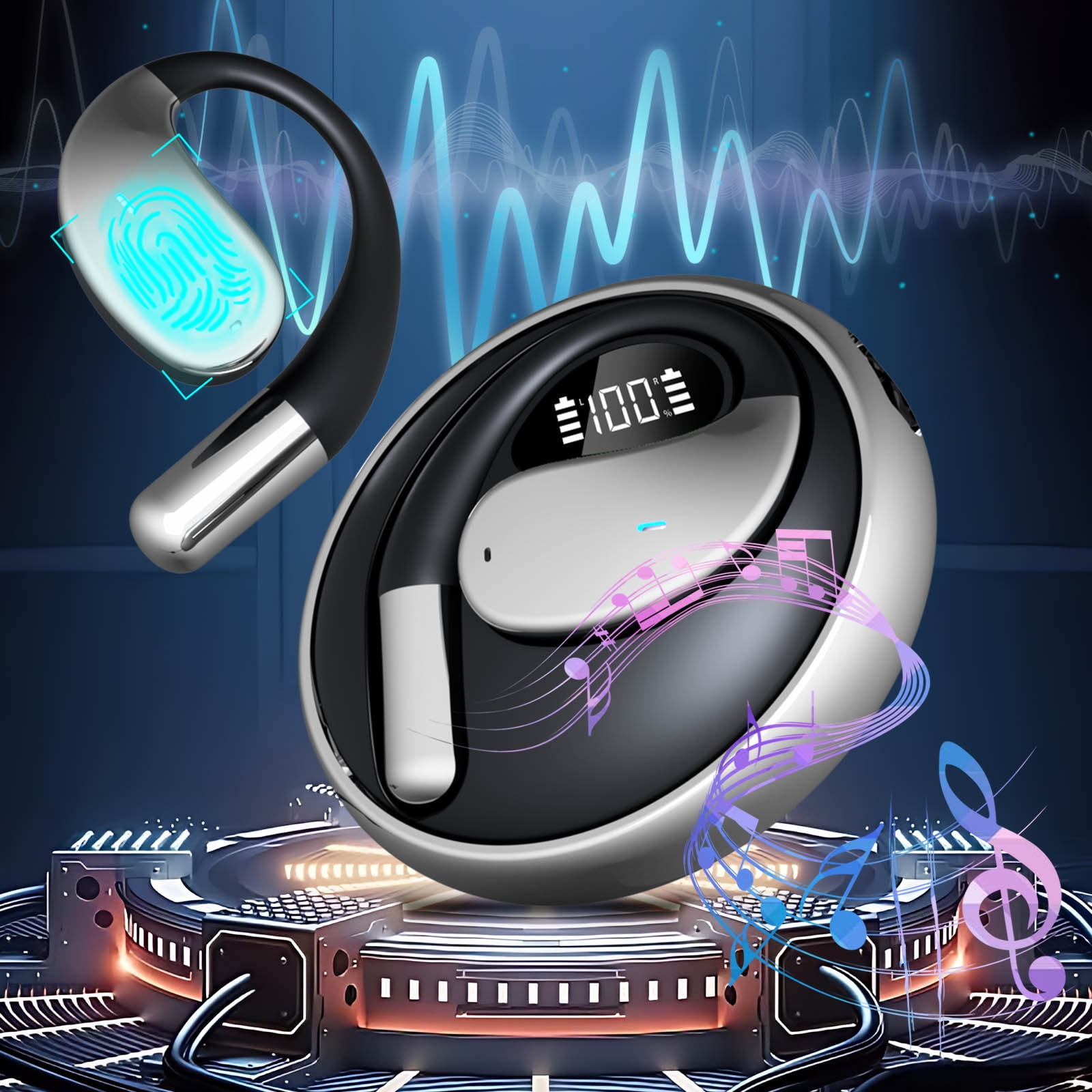 UTXQFD 2025 Language Translator Simultaneous Interpretation Earphone ...