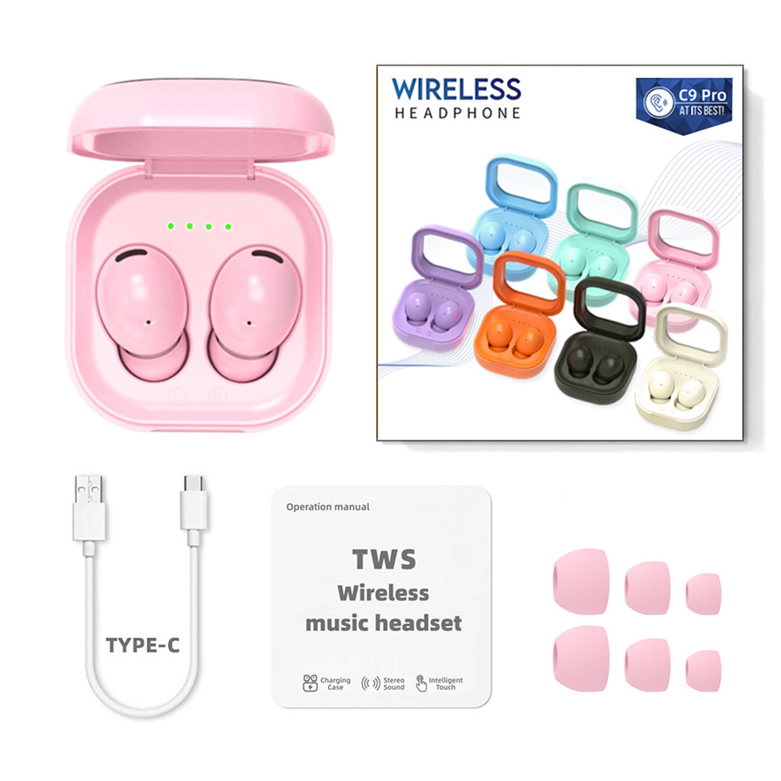 UTXQFD Mini True Wireless Earbuds, Worlds Smallest Wireless Ear Buds ...
