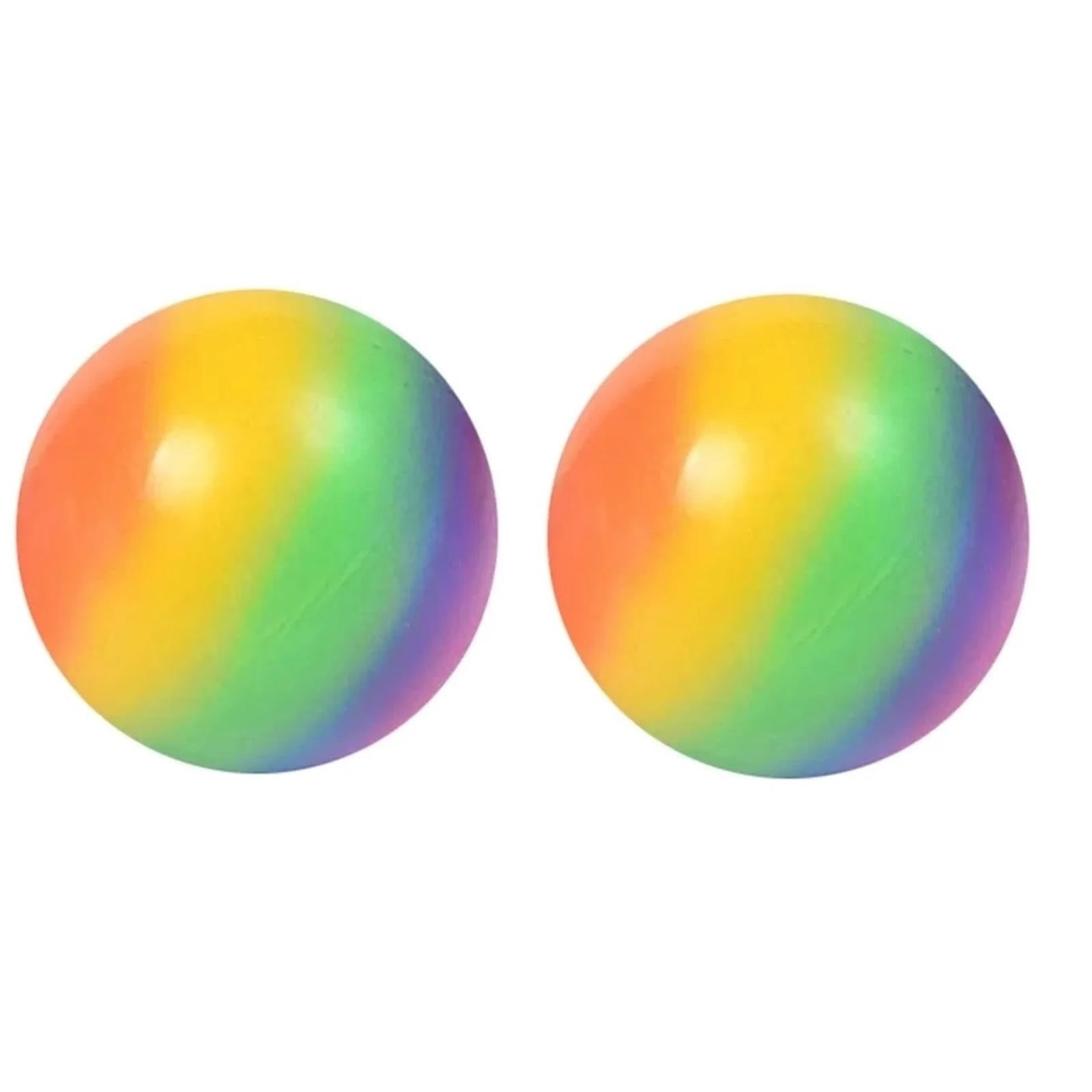 UTXQFD Rnbow Stress Balls for Kids and Adults, 3.5" Ball Squeeze Toys ...